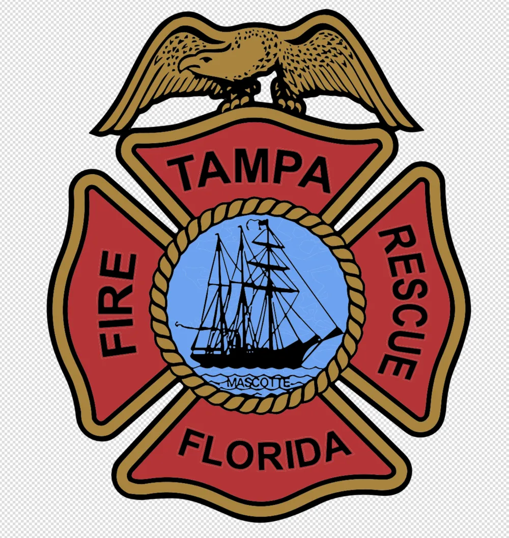 Tampa Fire Rescue Logo by the55markMakerWorld: Download Free 3D Models