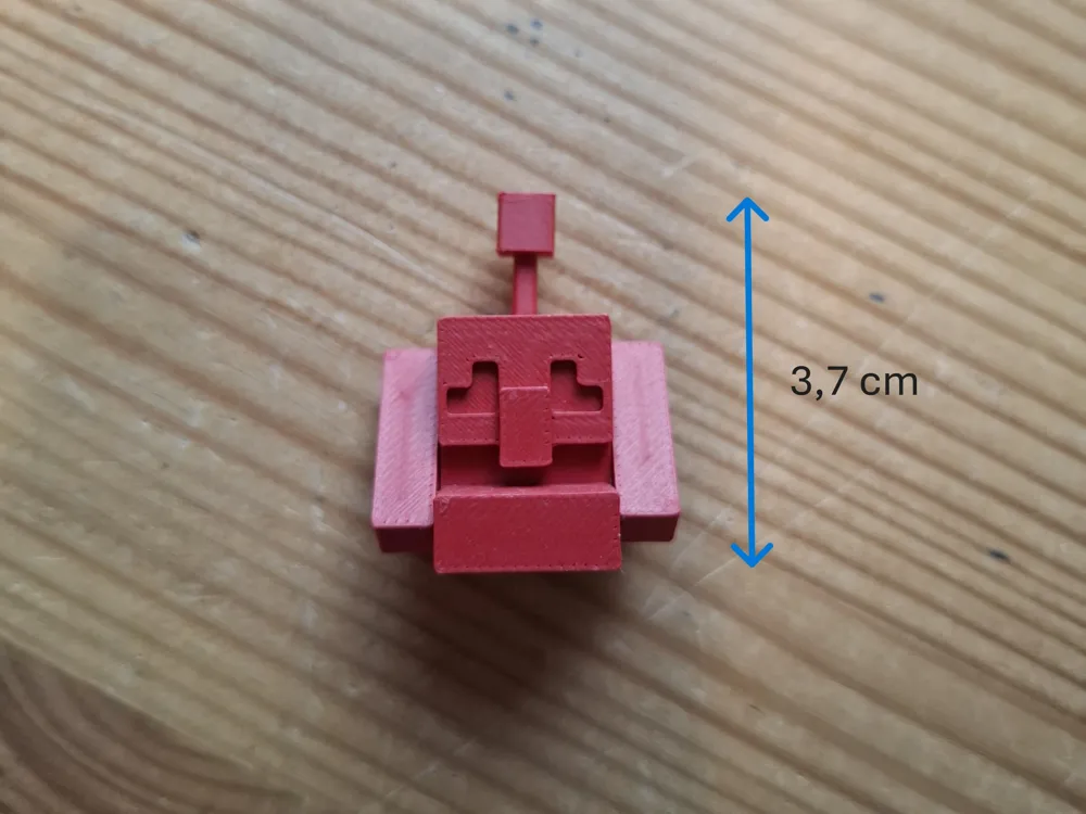 Copper Golem – Minecraft Style (Glue Assembly) - Free 3D Print Model ...