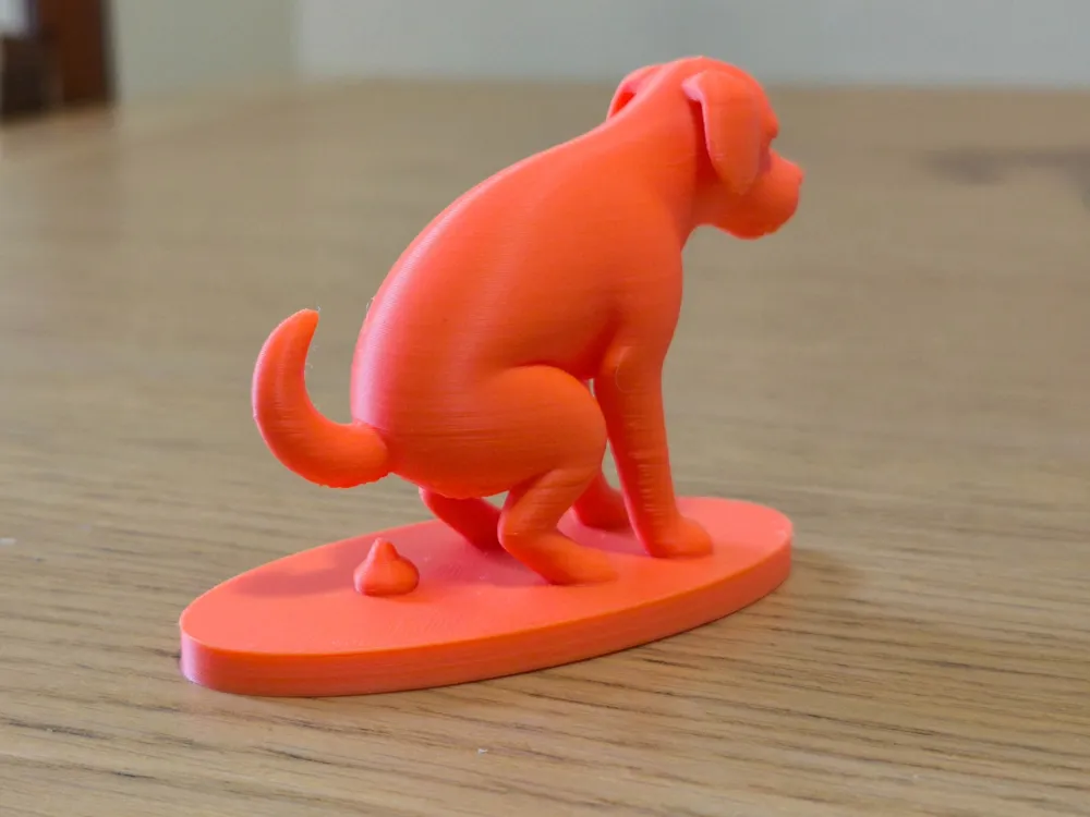 Dog Pooping by Creatività in 3D MakerWorld: Download Free 3D Models