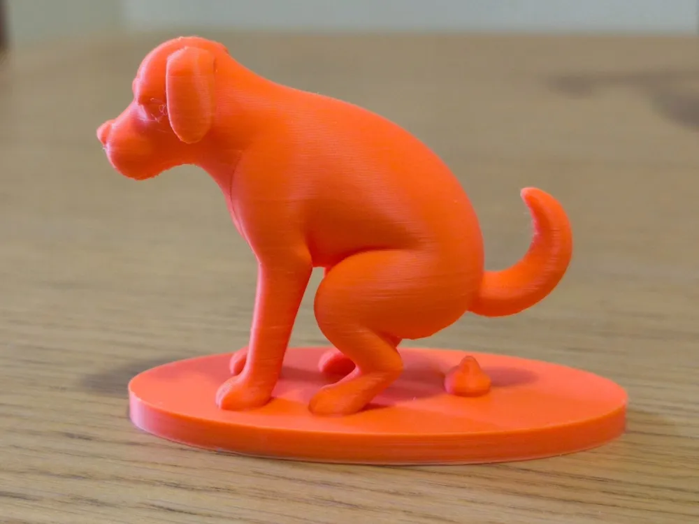 Dog Pooping by Creatività in 3D MakerWorld: Download Free 3D Models
