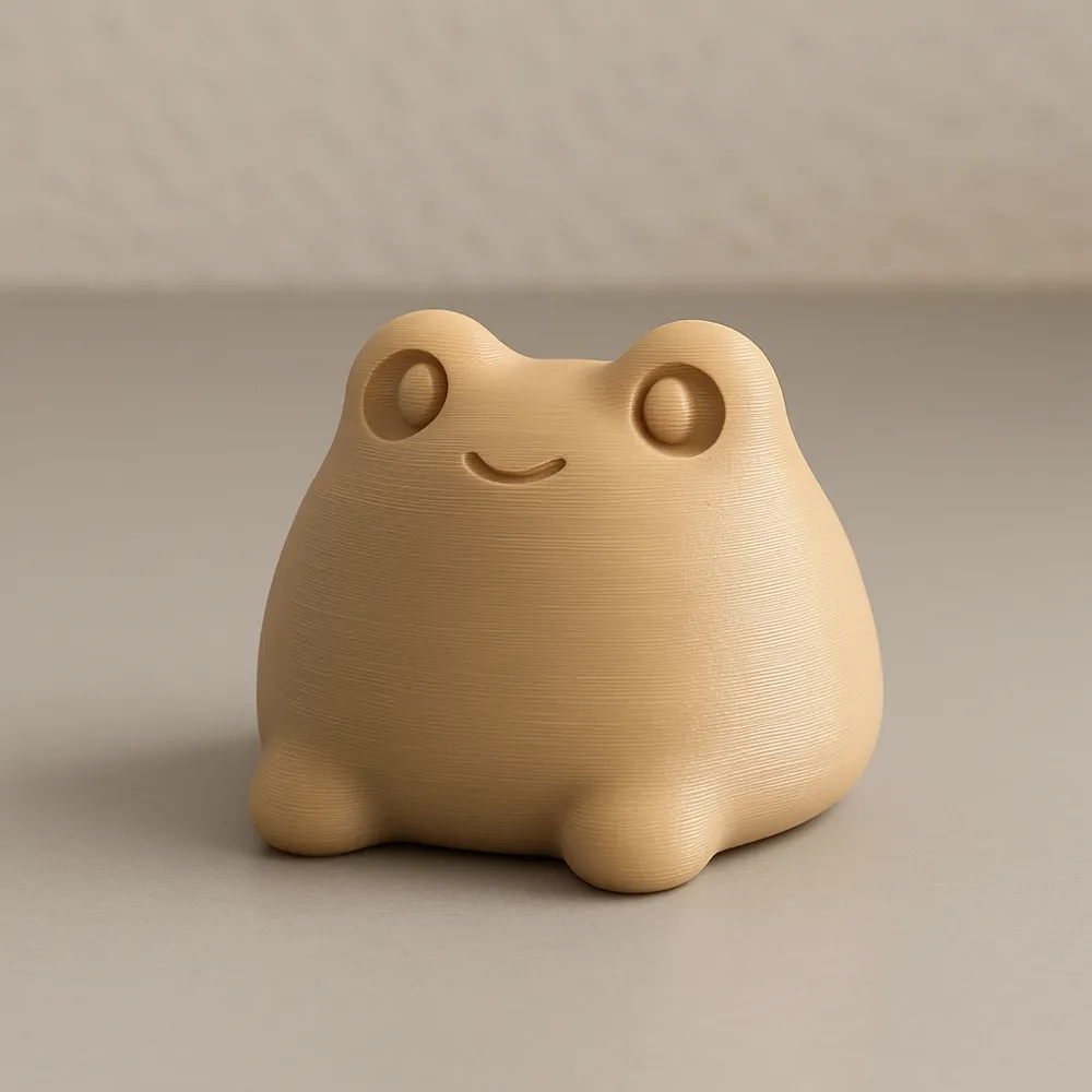 Mini Desk Buddy - Frog - Free 3D Print Model - MakerWorld