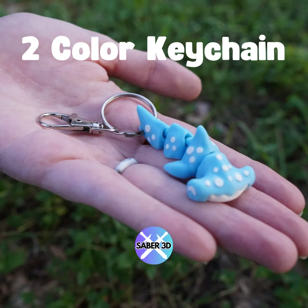 Mini Articulated Hammerhead Shark by Saber3D MakerWorld: Download Free ...