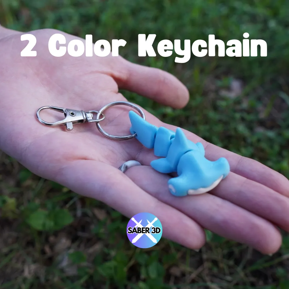 Mini Articulated Hammerhead Shark by Saber3D MakerWorld: Download Free ...