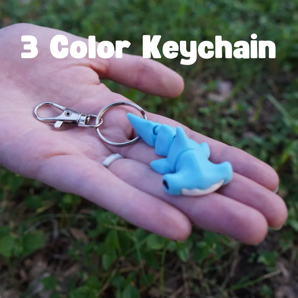 Mini Articulated Hammerhead Shark by Saber3D MakerWorld: Download Free ...