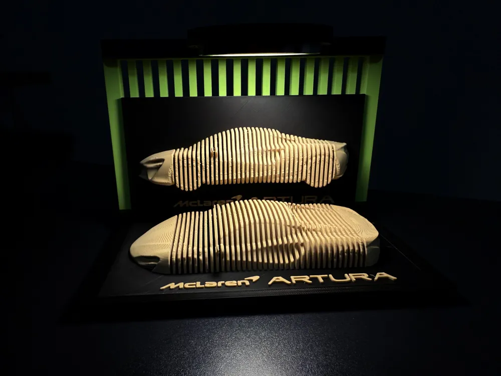 McLaren Artura Layered Car model Remixed by ShapeShift 3D Creations ...