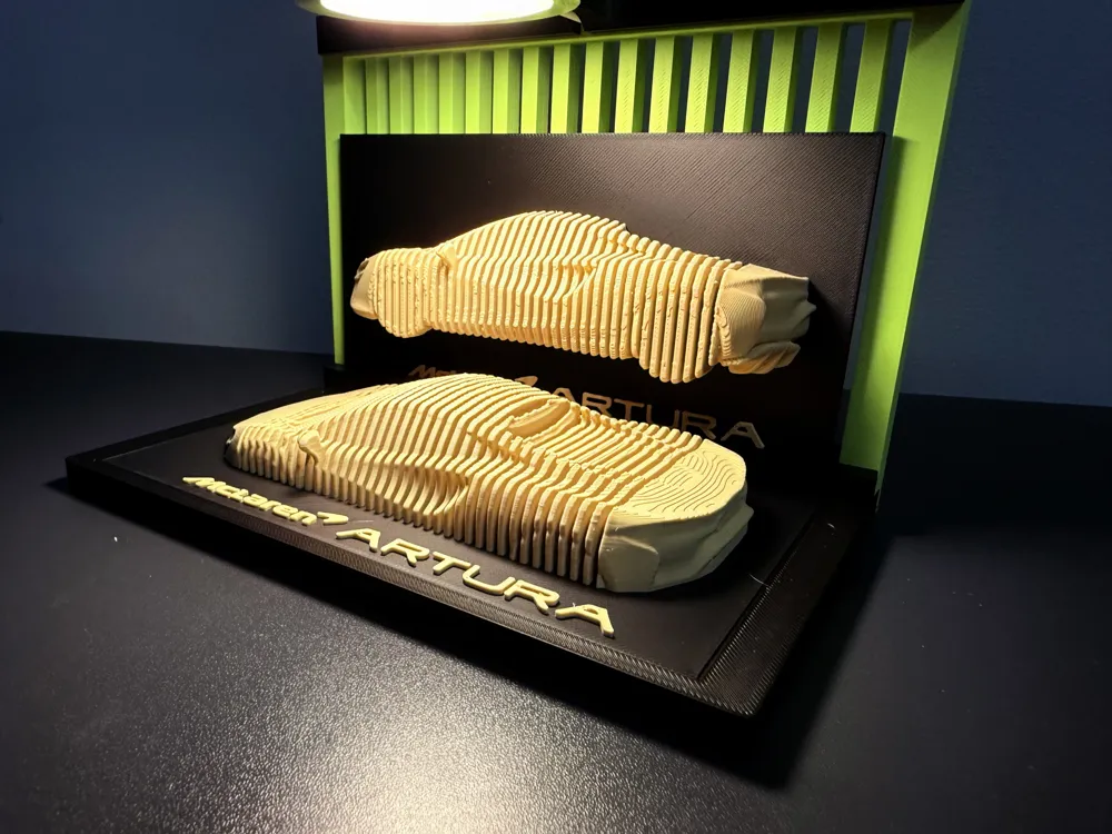 McLaren Artura Layered Car model Remixed by ShapeShift 3D Creations ...