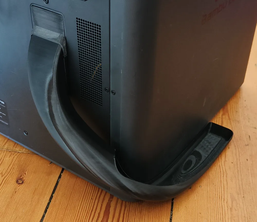 P1S or P2S Filament (poop) exhaust chute - Free 3D Print Model - MakerWorld