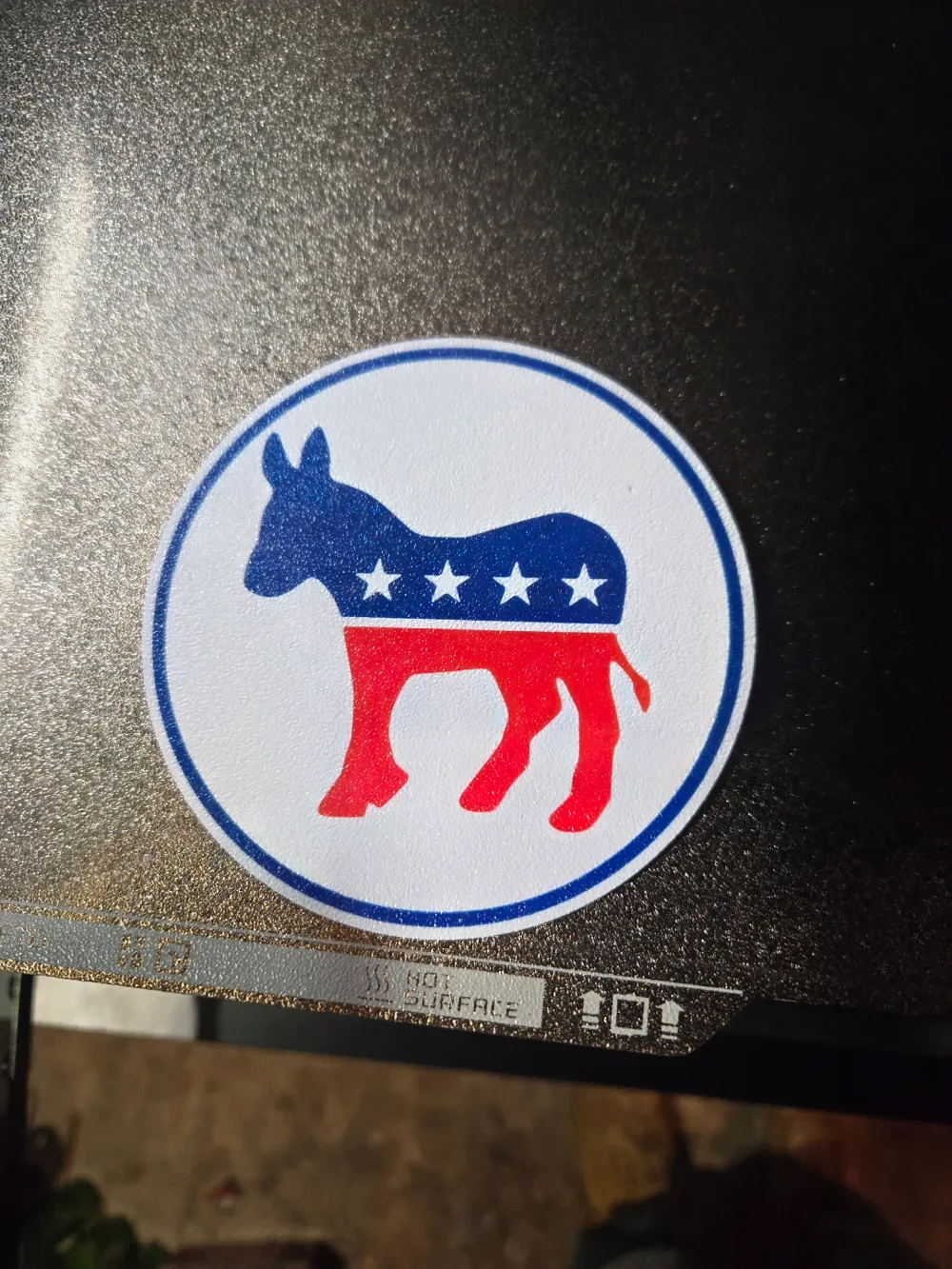 Democrat Donkey Coaster by White Wolf Armory - MakerWorld