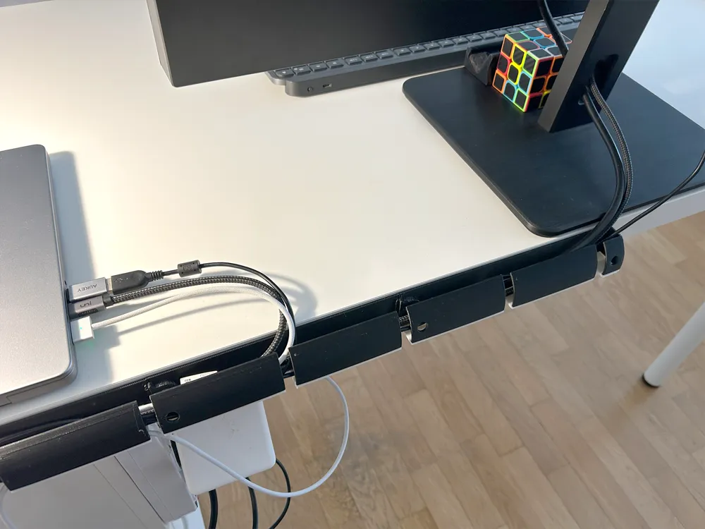 ADKS - Bandeja de cables para escritorio - Modelo de impresión 3D ...