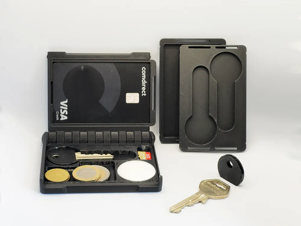 Key Wallet & Cover / Vault Mate by H2Jack Concepts MakerWorld: Download ...