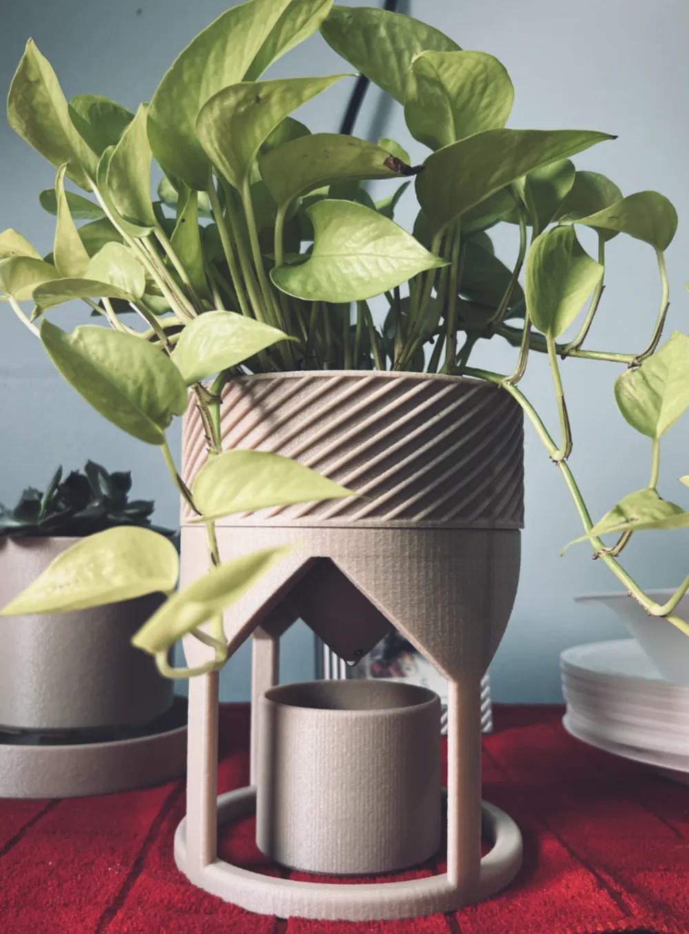Zen Tower Planter - Free 3D Print Model - MakerWorld