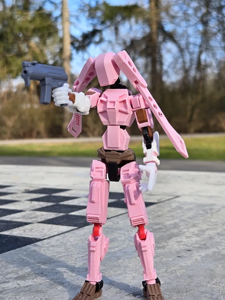 Dummy 13 - Mecha Girl Armor and Frame Remixed by Vari217 MakerWorld: Download Free 3D Models