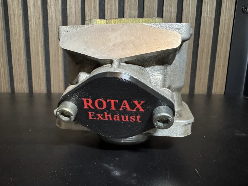 Rotax Max Auspuffabdeckung Verschlusskappe – Kostenloses 3D-Druckmodell ...