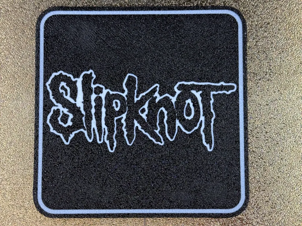 Slipknot Logo Coaster by cryptic_penguin - MakerWorld