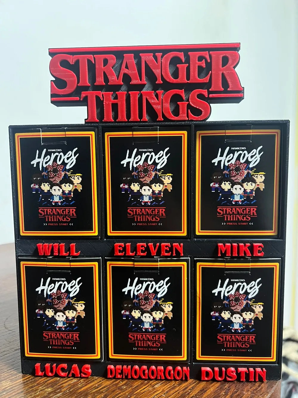 Stranger Things McDonald's Figures Stand - Free 3D Print Model - MakerWorld