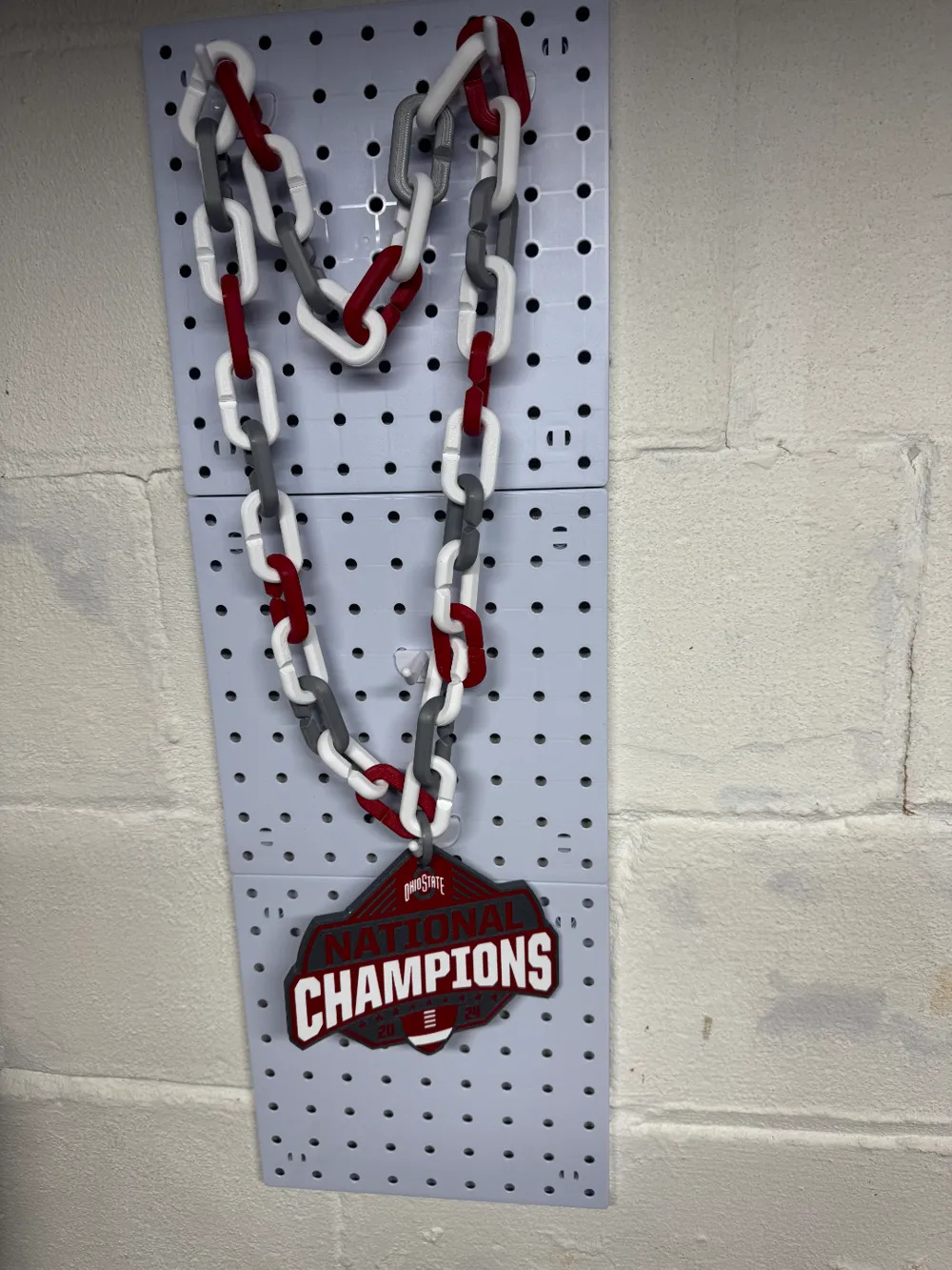 OSU Buckeyes National Championship Rally Chain by Zack Harteis - MakerWorld