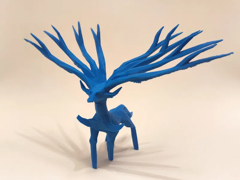 Low-Poly Xerneas (Pokemon) by Low Poly Factory MakerWorld: Download ...