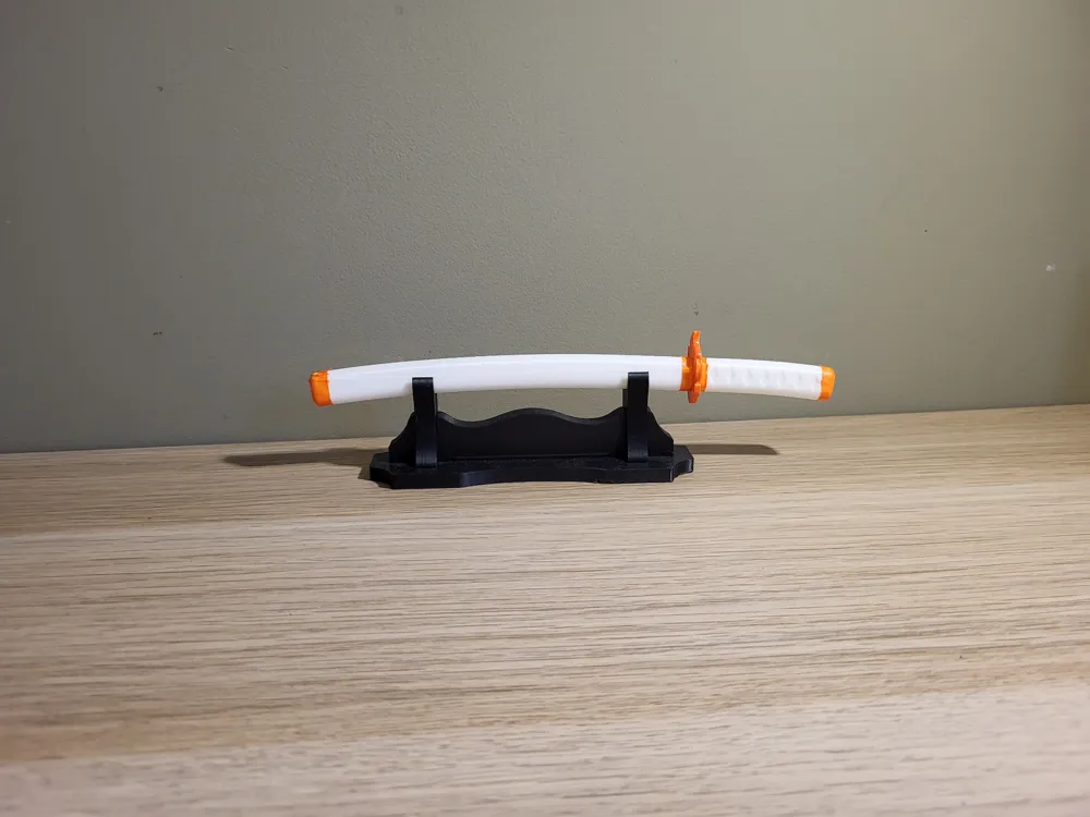 Rengoku katana miniature - Free 3D Print Model - MakerWorld