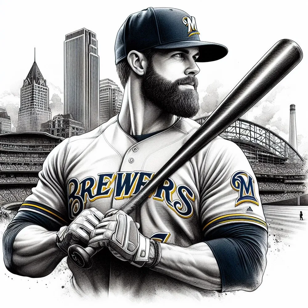 Play Ball! Milwaukee Brewers #8 by bestboi3d - MakerWorld