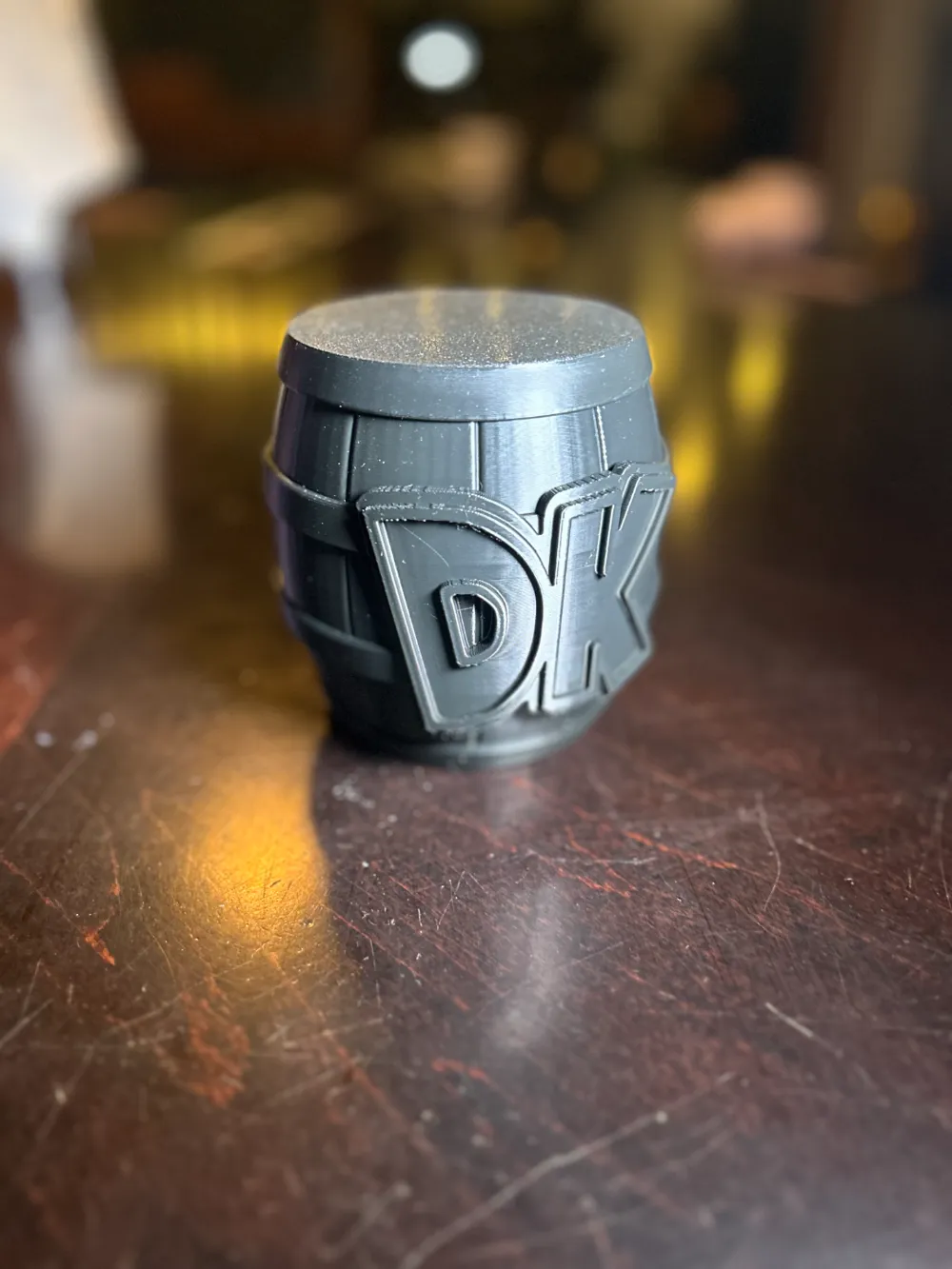 DK Barrel with open and closed lid by Ya boi makes stuff - MakerWorld