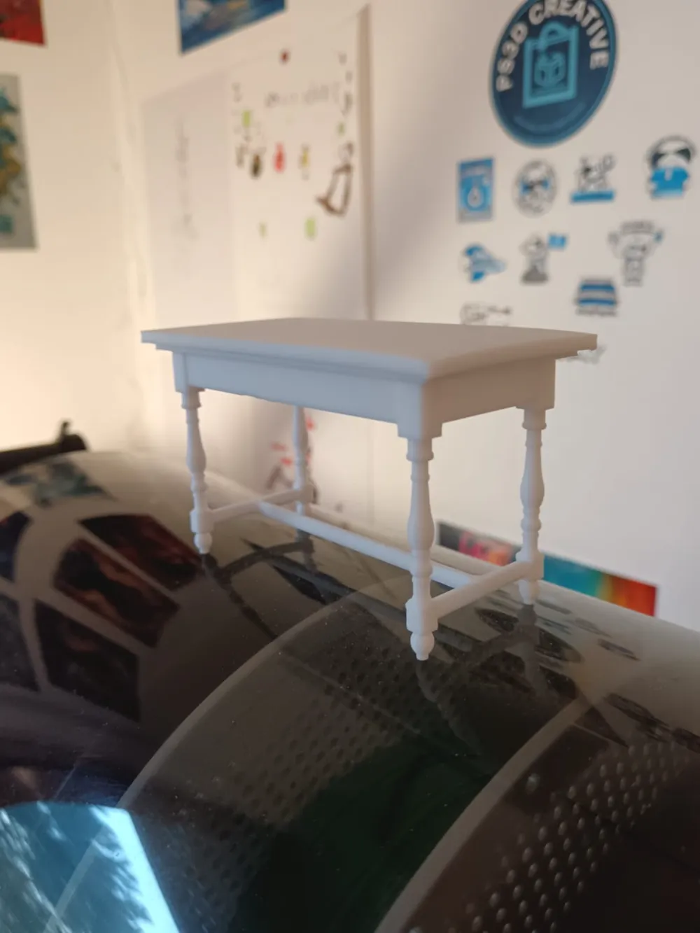 Miniature Table - Free 3D Print Model - MakerWorld
