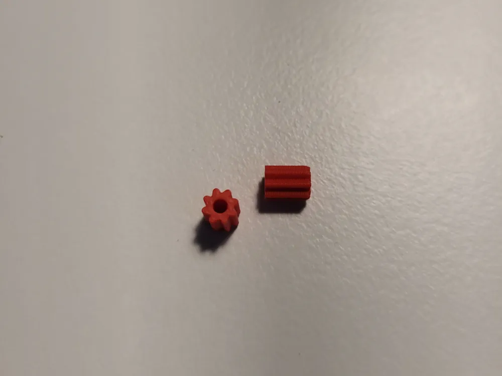 8T 2mm shaft gear for Arduino gearbox by OliShader - MakerWorld