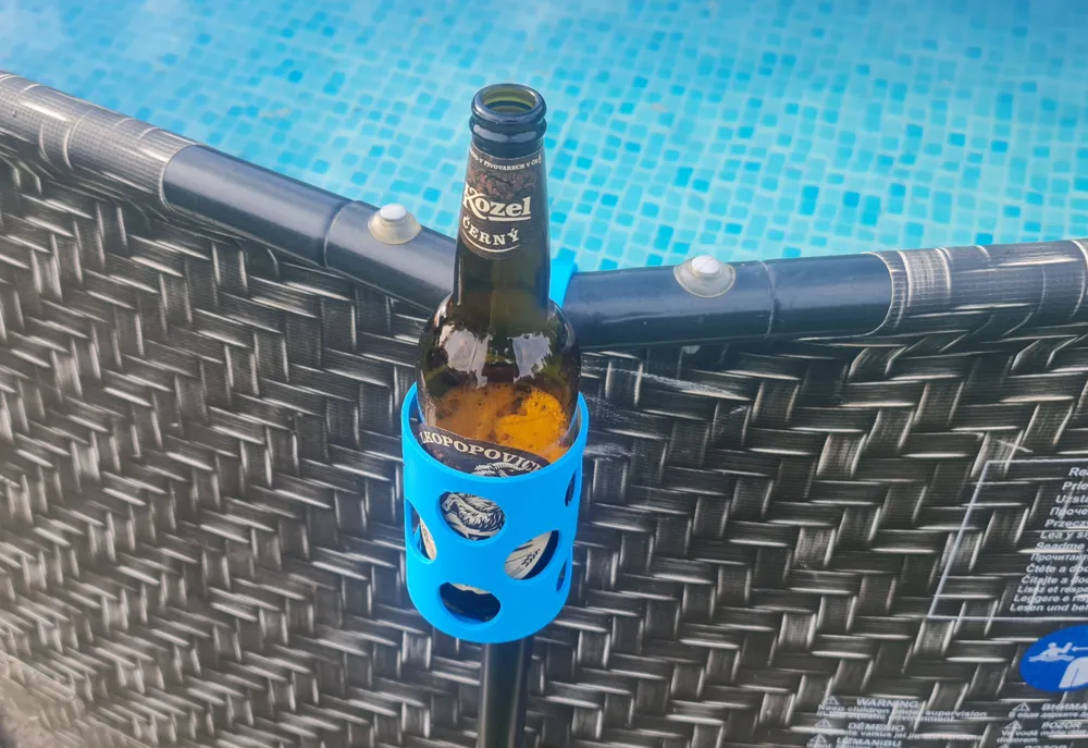 Pool Beer Holder Bootle by Rene Czerner MakerWorld: Download Free 3D Models