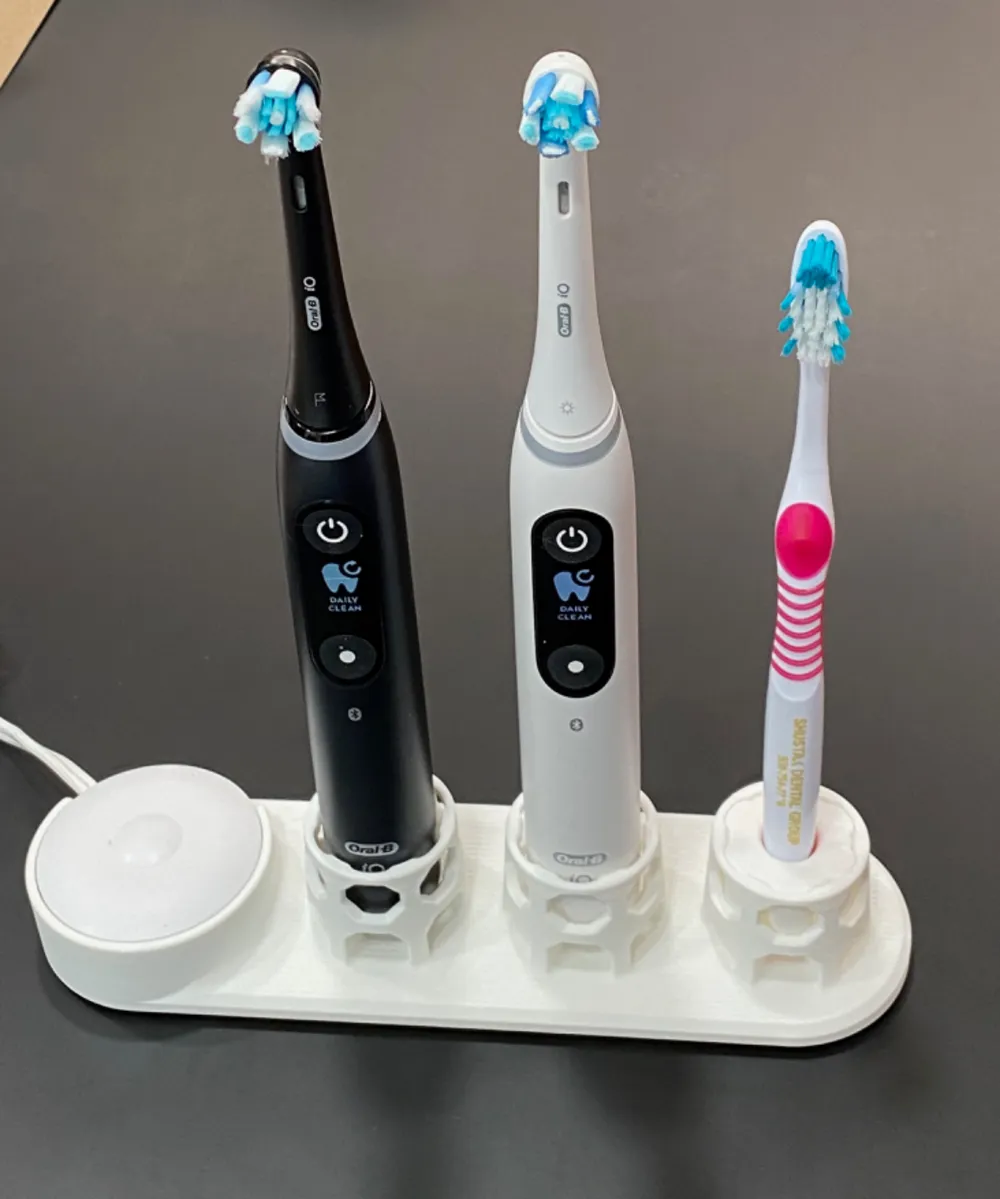 Oral B IO Toothbrush Stand - Free 3D Print Model - MakerWorld