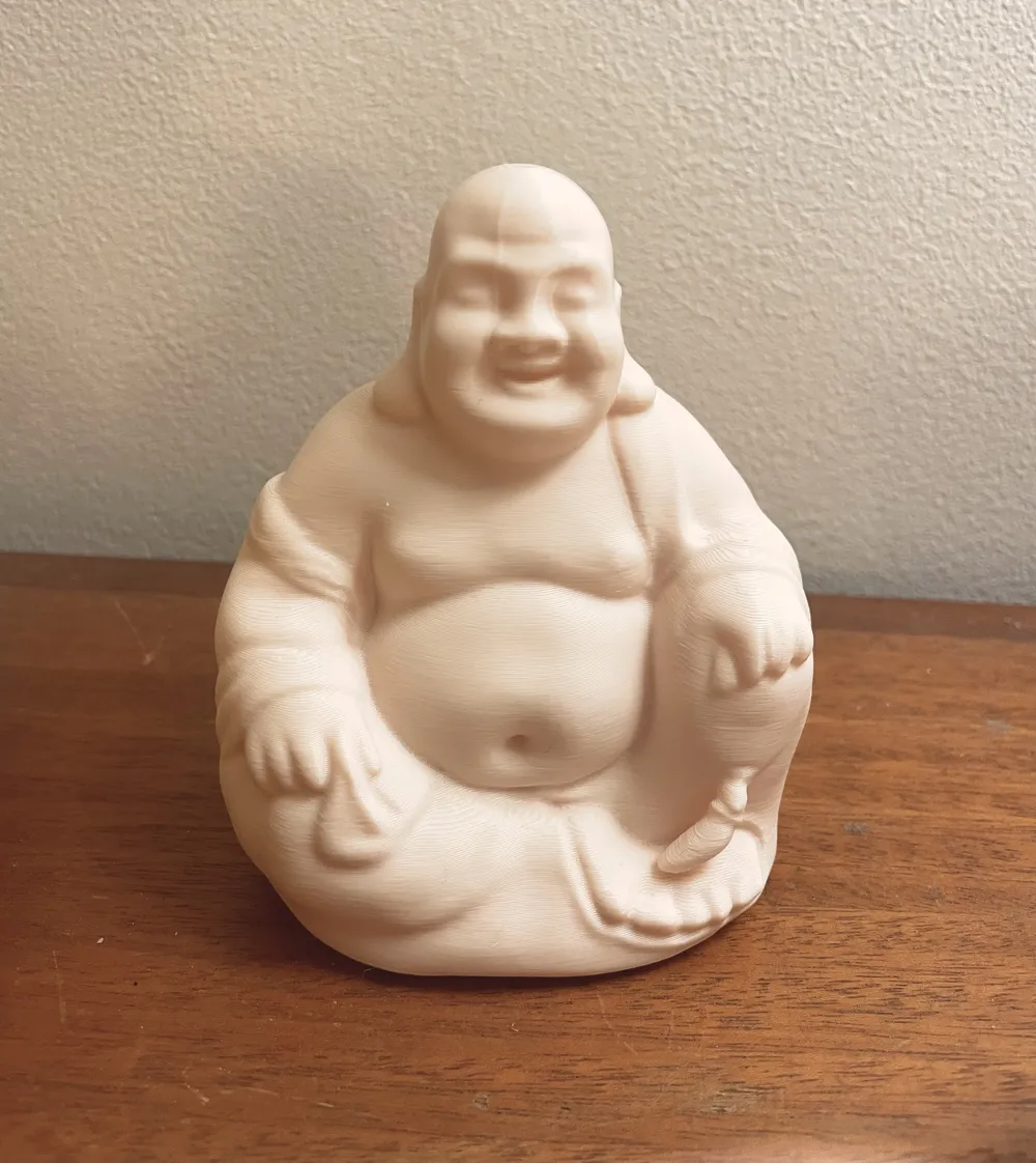Laughing Buddha Figure - Free 3D Print Model - MakerWorld