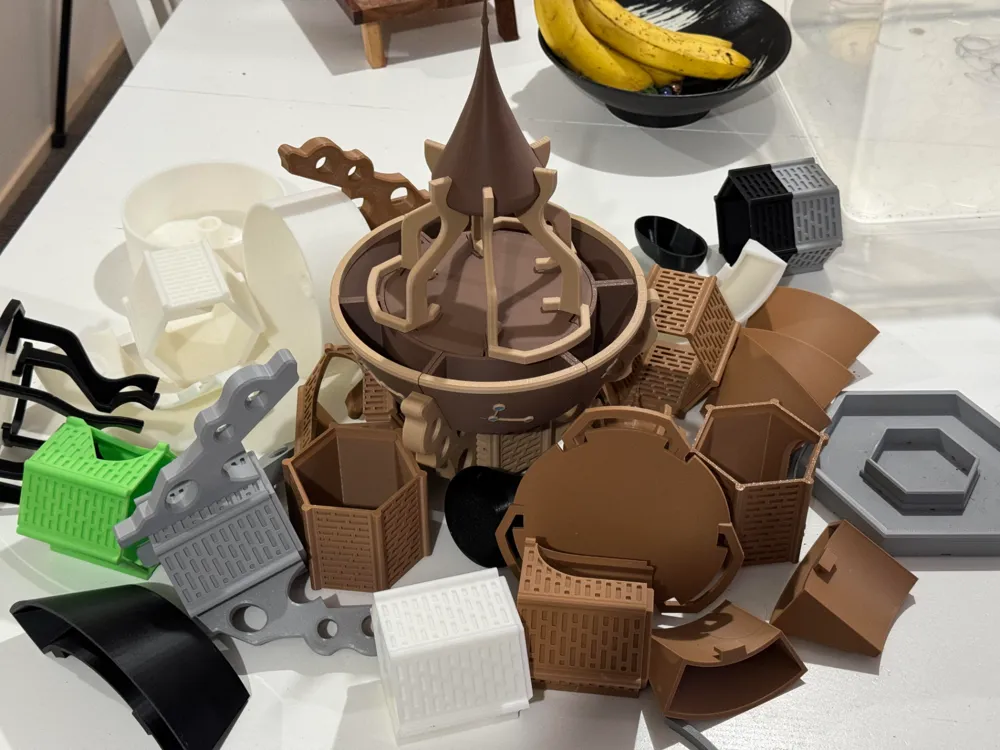 Sheikah Tower Planter from Zelda BotW - Free 3D Print Model - MakerWorld