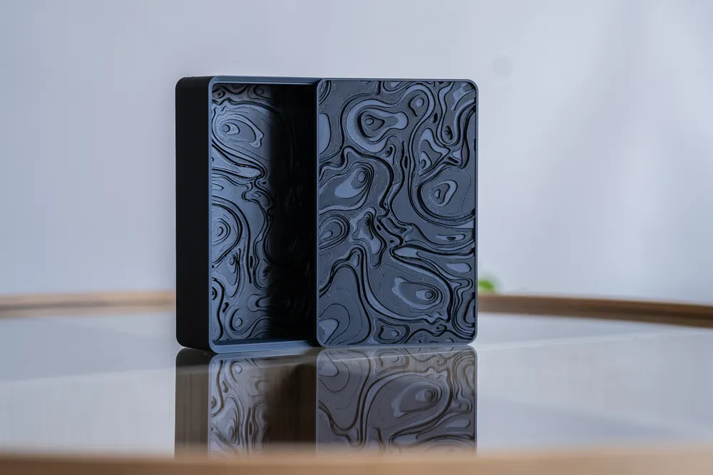 Personalized Collection Box Series - Ripple Pattern - Free 3D Print ...