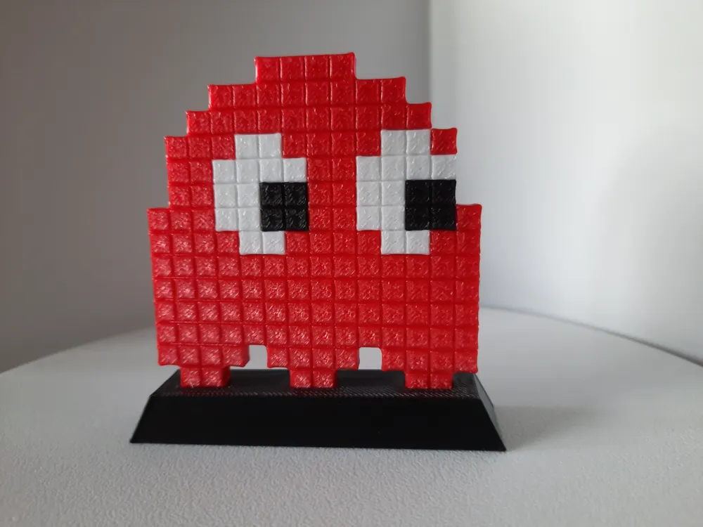 Pacman & Ghosts (Pixelart, 8 Bit Design) by bbbarny - MakerWorld