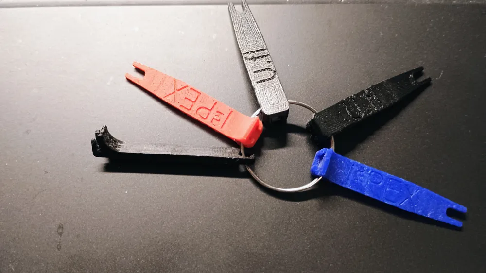 Extraction tool for U.FL connectors (I-PEX, UMCC) - Free 3D Print Model ...