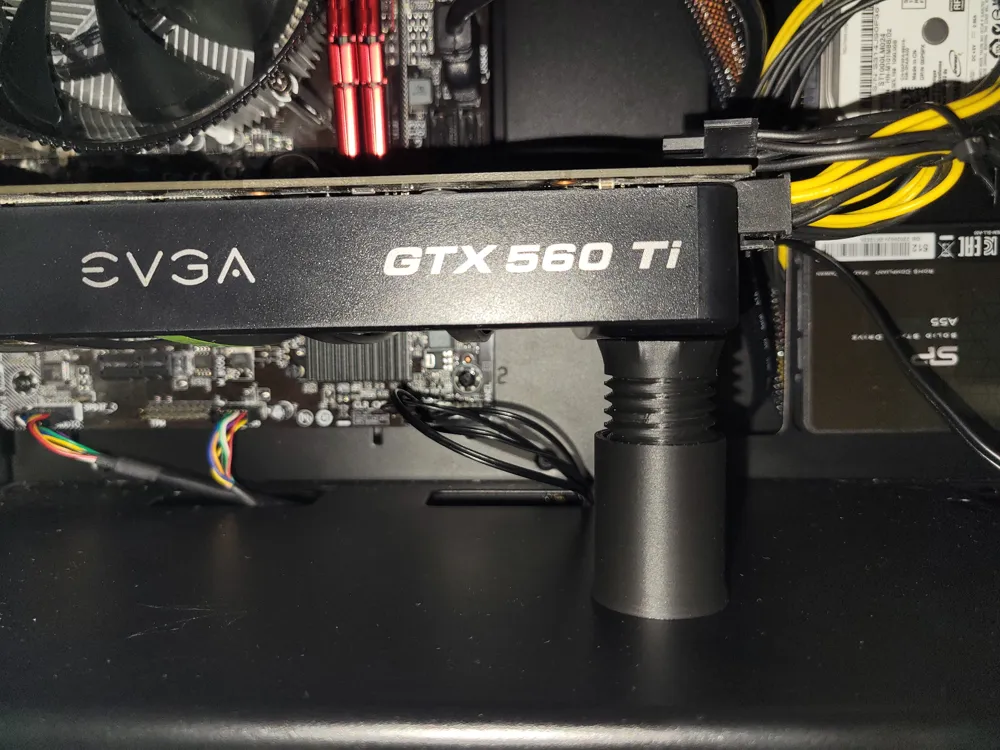 Thick Adjustable GPU Stand/Support Rod by Dr_EGfish MakerWorld ...