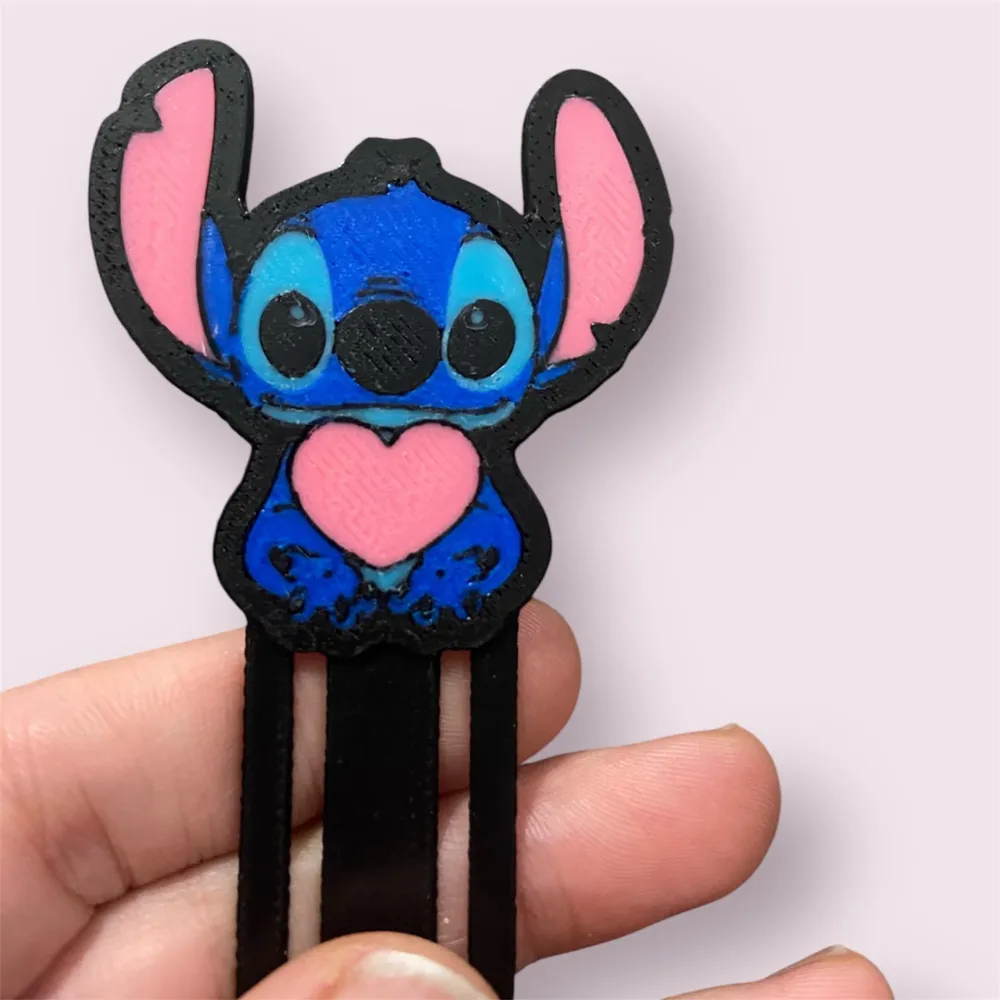 Stitch Bookmark by Cry3DLab MakerWorld: Download Free 3D Models