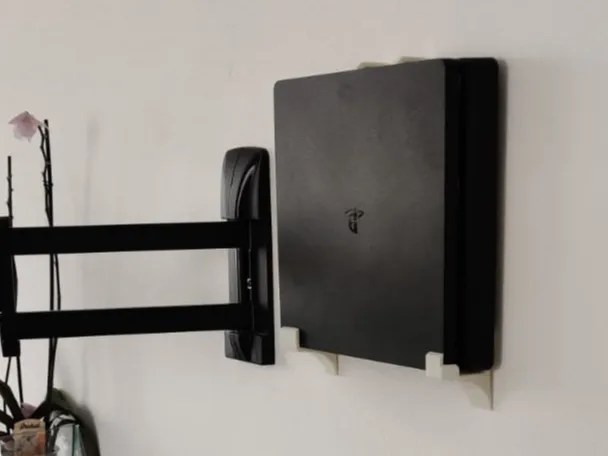 PS4 wall mount by JirkaKral - MakerWorld