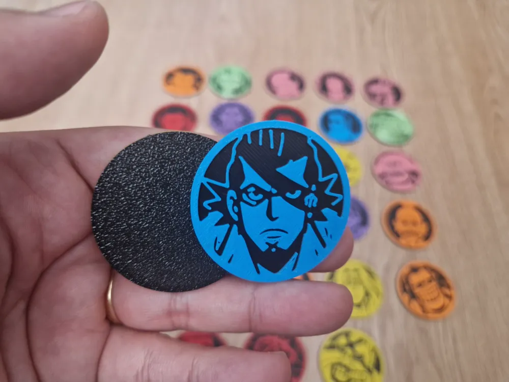 X Drake (One Piece collectible coin) by Kryator MakerWorld: Download ...