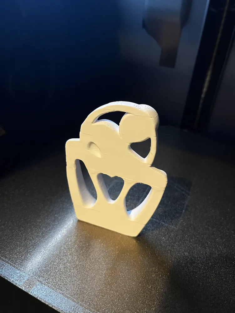 Statue couple - Free 3D Print Model - MakerWorld