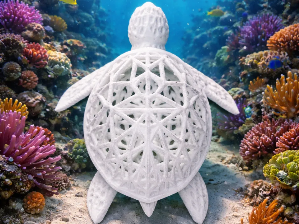 Modern Design Turtle - Free 3D Print Model - MakerWorld