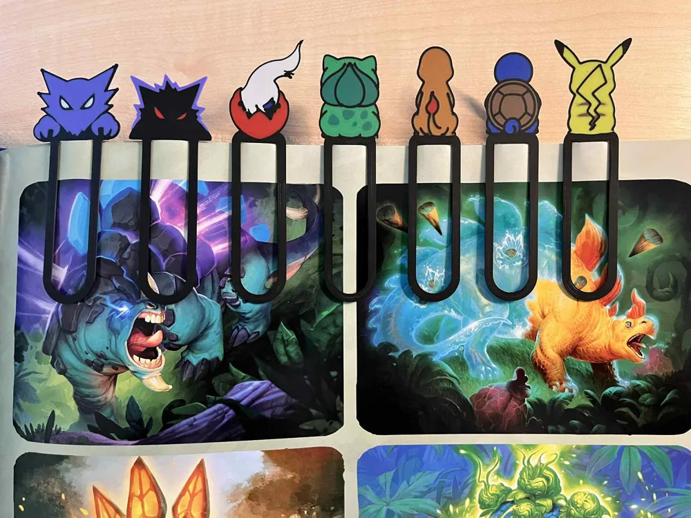3D Bookmark - Pokémon Gengar by Nilko MakerWorld: Download Free 3D Models