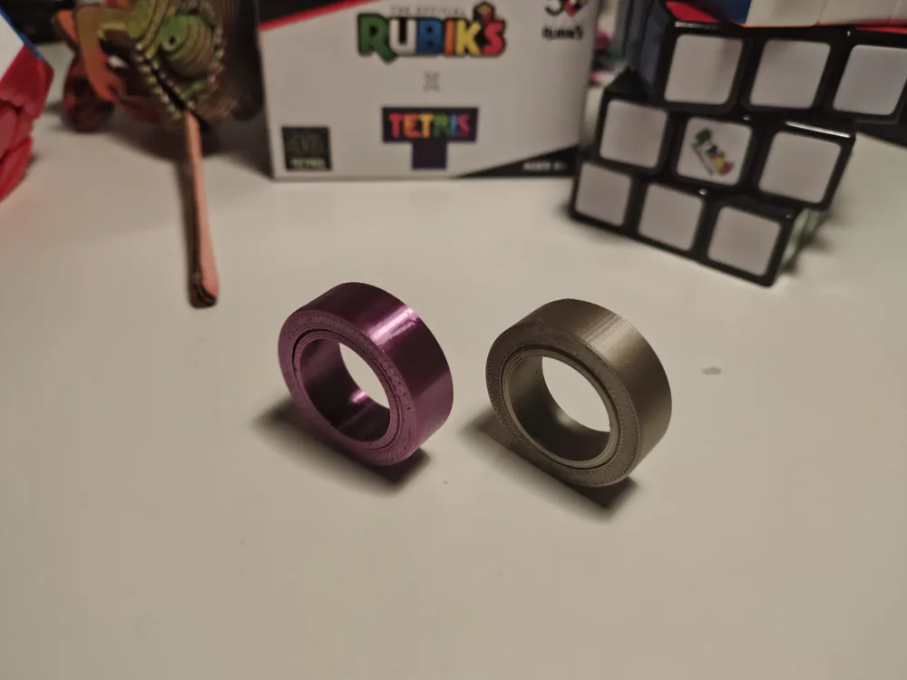 Spinny Fidget Ring - Free 3D Print Model - MakerWorld