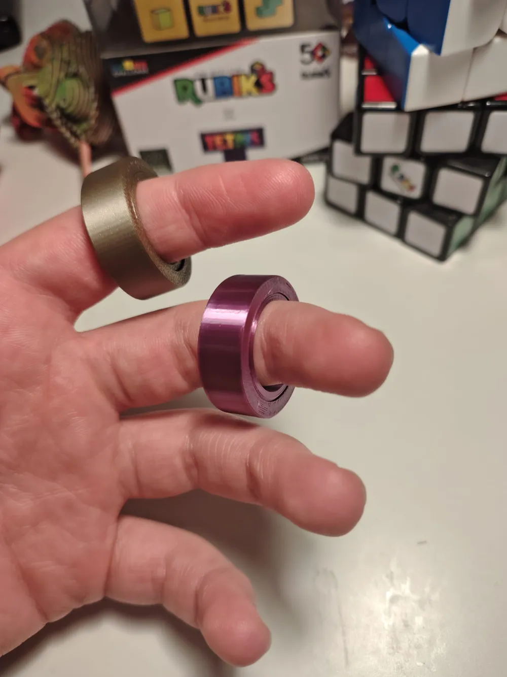 Spinny Fidget Ring - Free 3D Print Model - MakerWorld