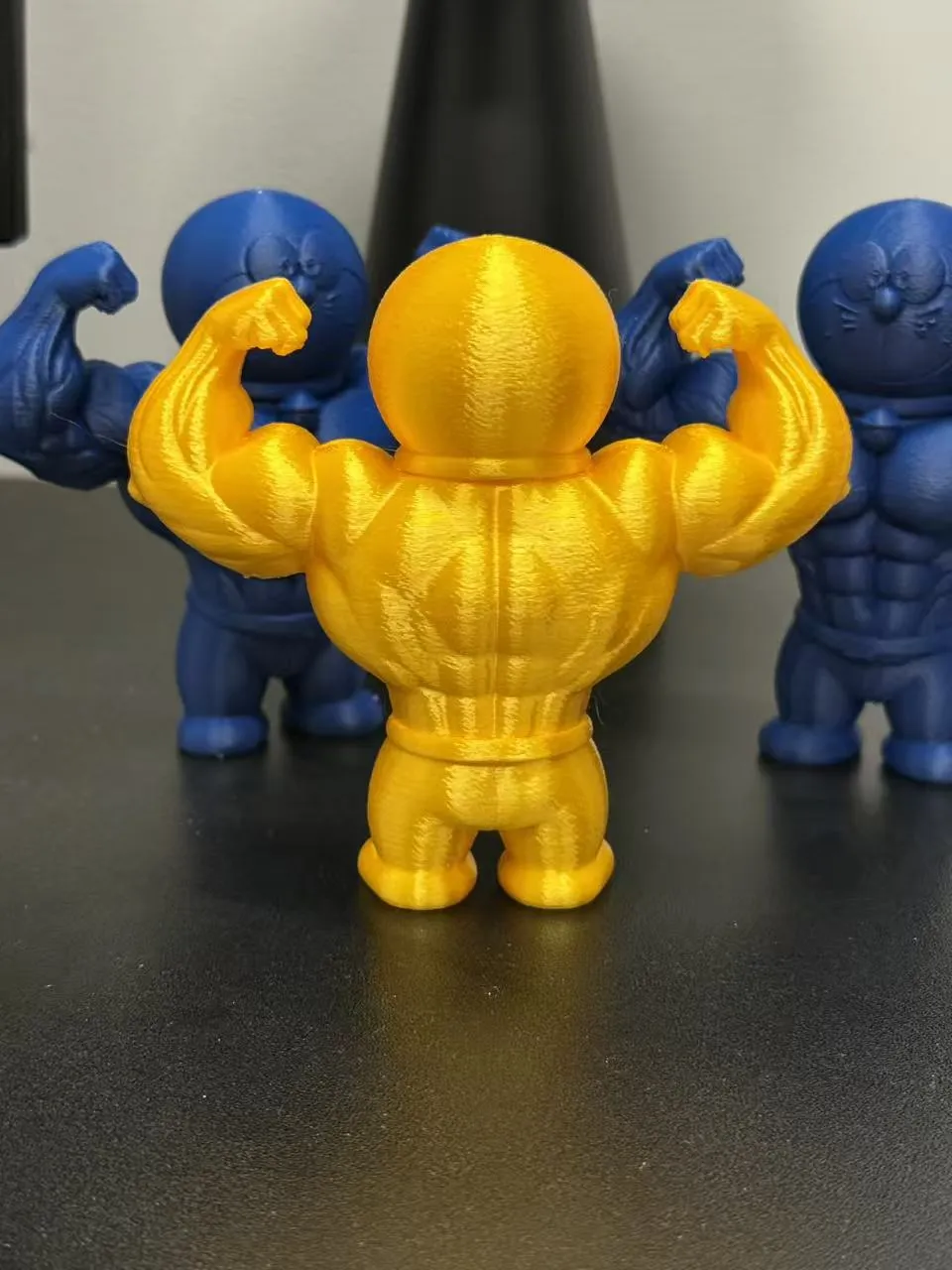 Doraemon (Muscular Version) - Free 3D Print Model - MakerWorld