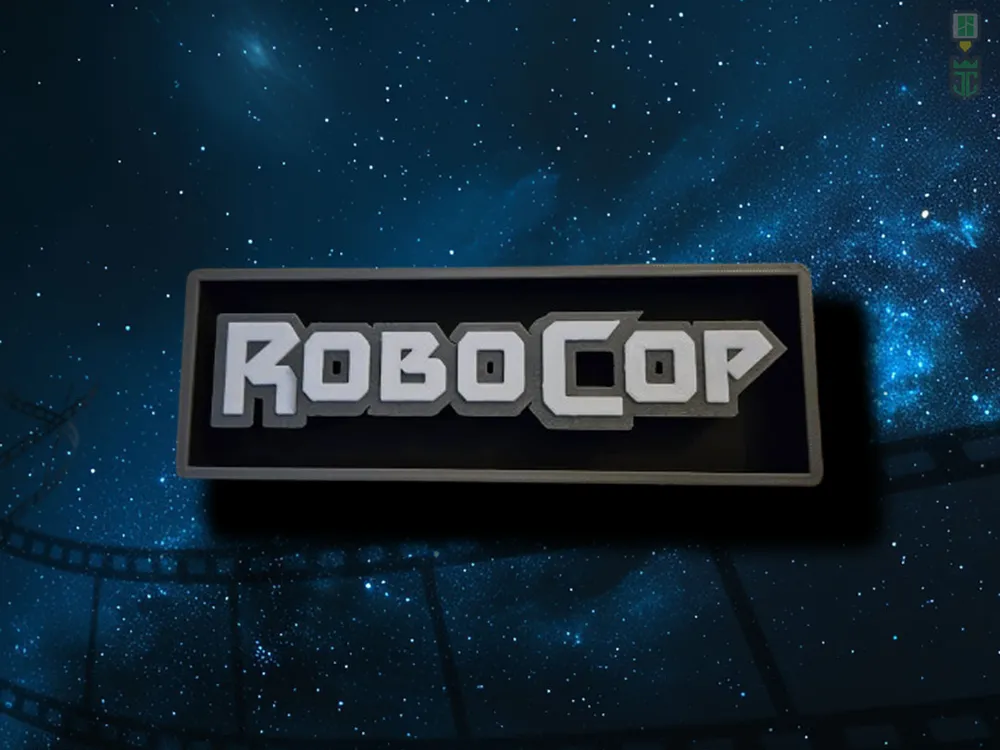 Large Robocop Film / Cinema room Sign Logo Box by Jaybro187 - MakerWorld