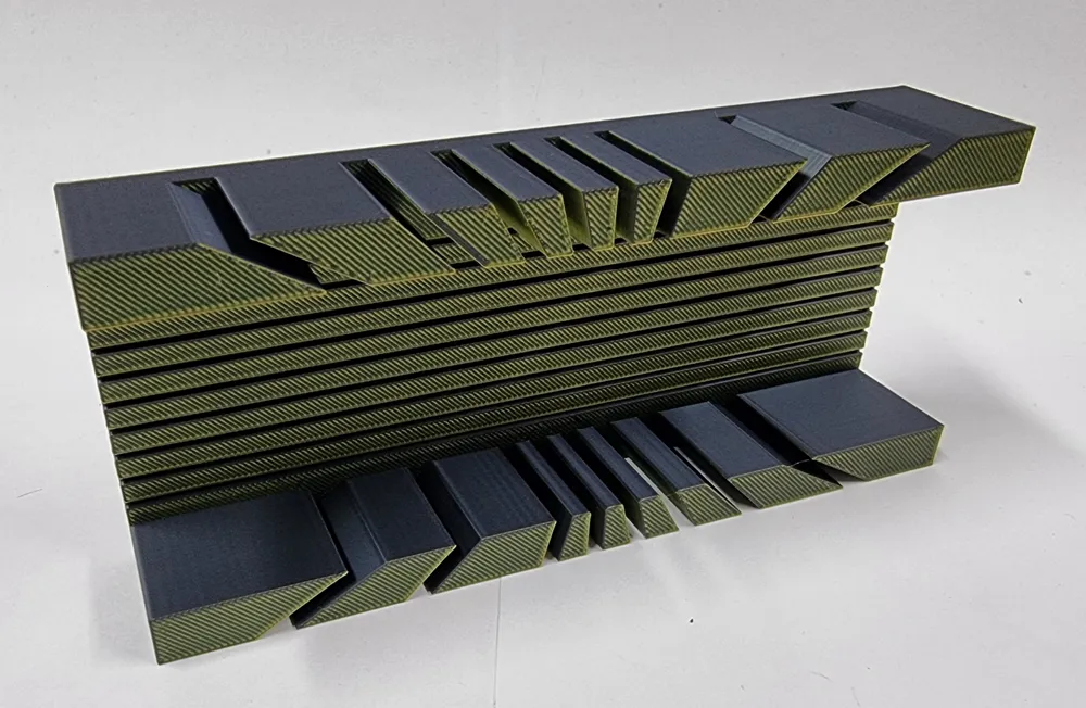 Small Mini Mitre Block Box 16 x 7 x 3.2cm by Simply Models - MakerWorld