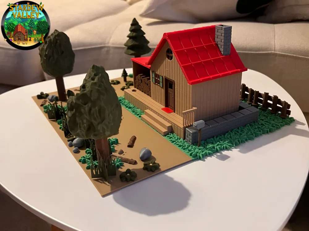 Stardew Valley Intro Farm Diorama (AMS / No AMS) by Moe MakerWorld ...