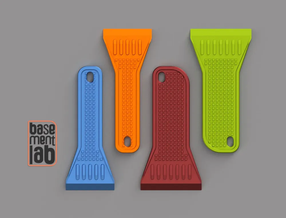 3D Printer Bed Scraper by BasementLAB MakerWorld: Download Free 3D Models