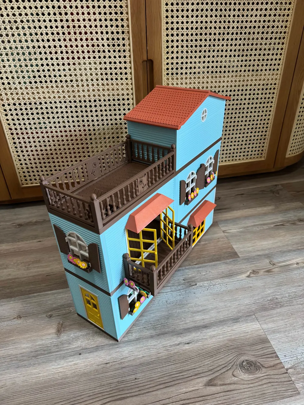 Терраса на крыше для моего кукольного домика — бесплатная модель для 3D ...