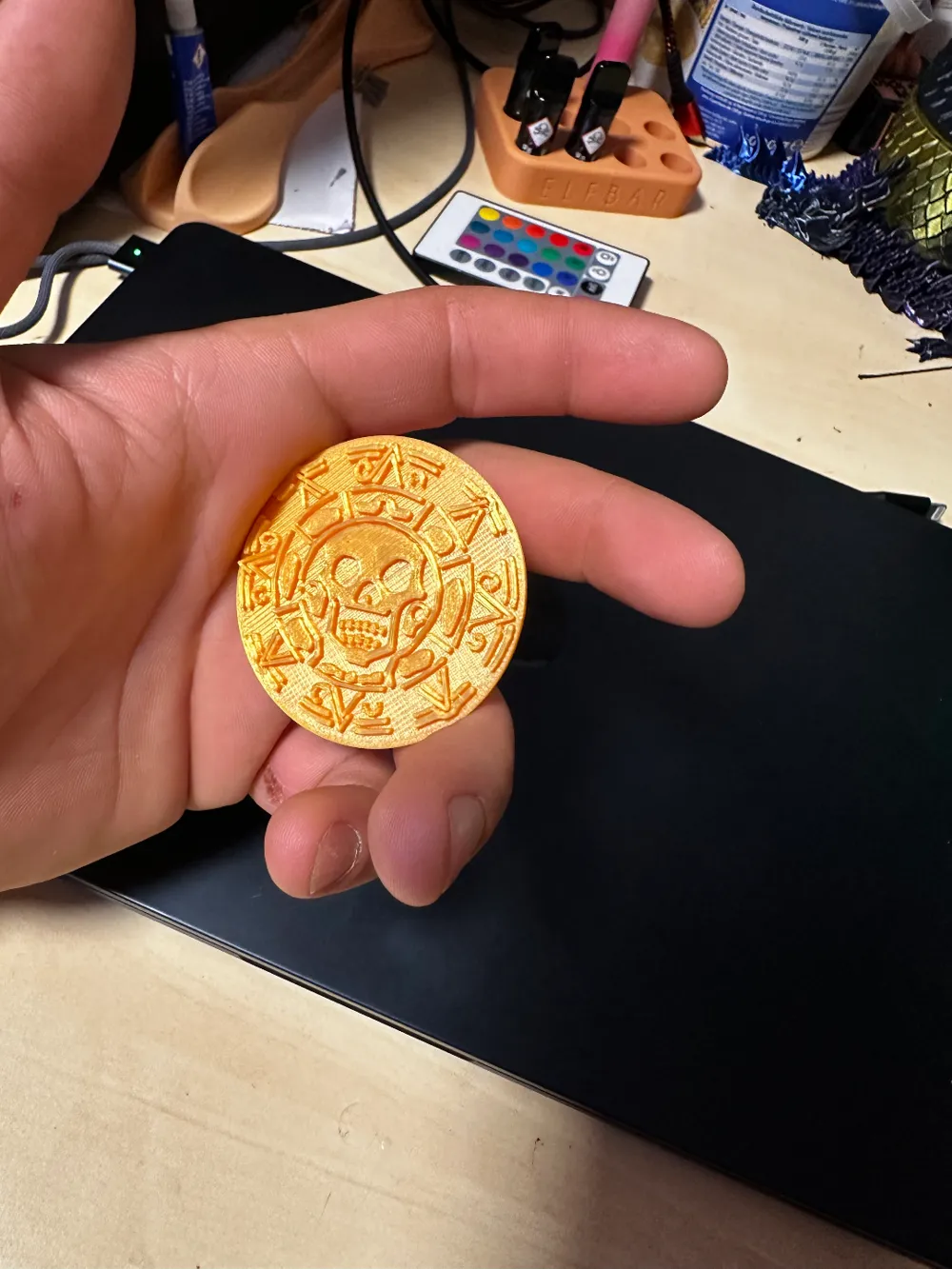 Coin From Pirates of the Caribbean - Free 3D Print Model - MakerWorld