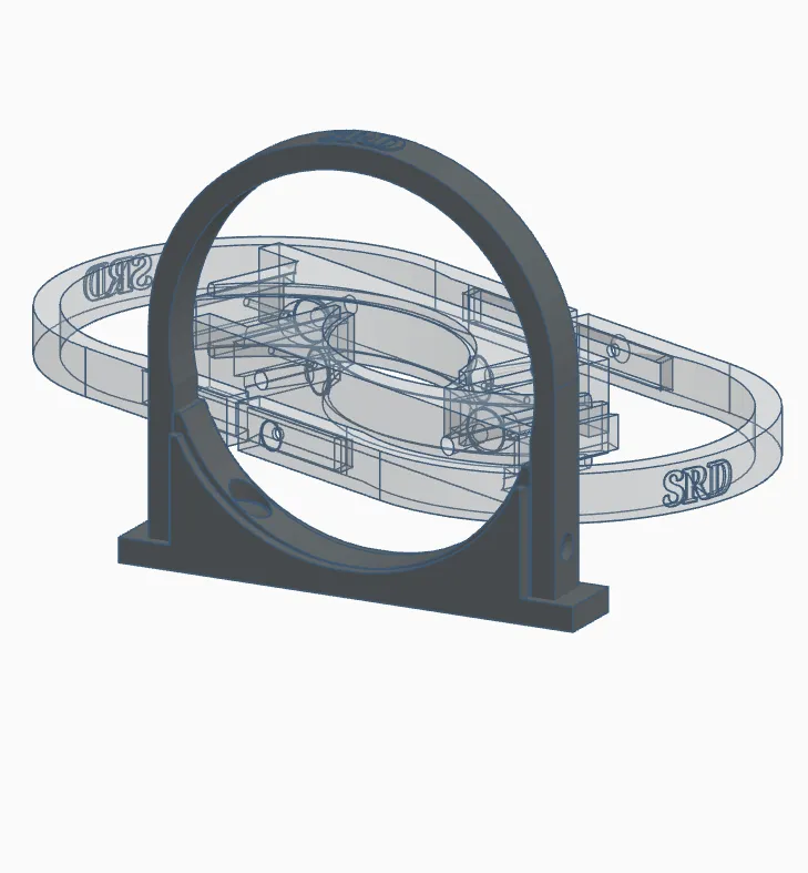 4 inch Dust Collection Hose mounts by Donley A1 - MakerWorld